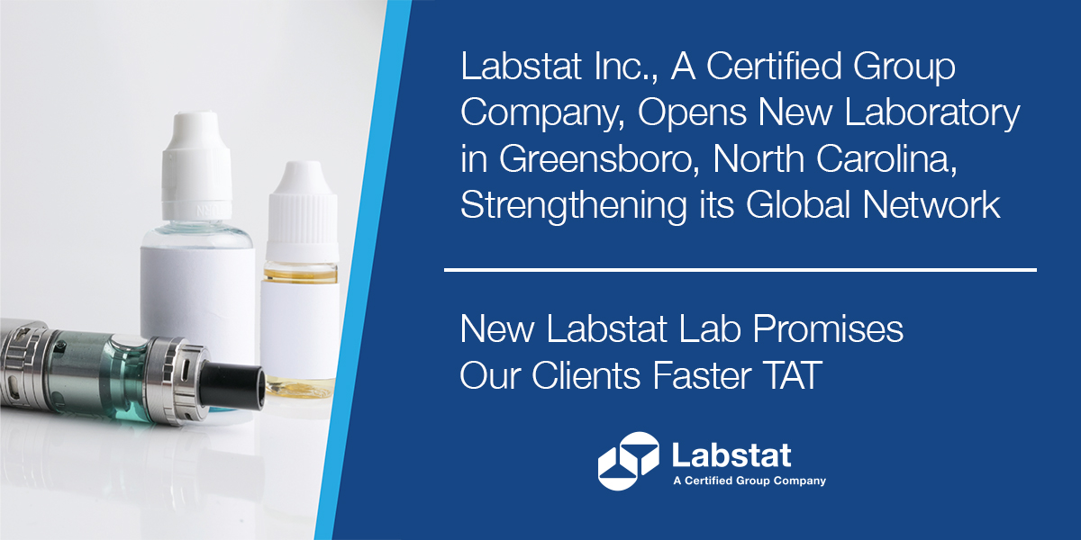 Labstat Inc. Opens New Laboratory in Greensboro, North Carolina